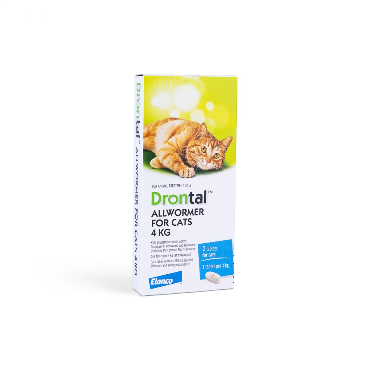 Drontal Flavoured Allwormer for Cats - 2pk – At The Vets